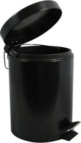 MSV UNIS pedálový odpadkový koš 5 L černá / ocel