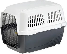Ferplast Clipper 4 Transportino tmavě šedá / Přepravka pro psy / 71x50