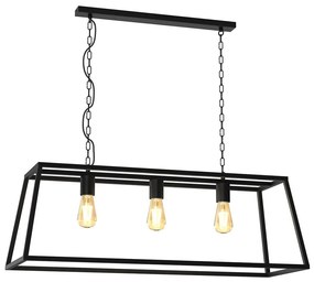 Luminex Lustr na řetězu FRAME 3xE27/60W/230V LU6518