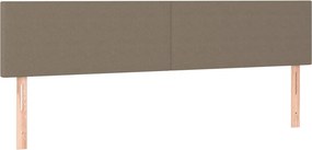 Box spring postel s matrací taupe 120x190 cm textil 3269871