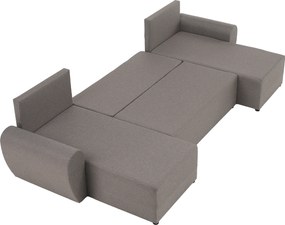 Univerzální sedací souprava, šedobéžová Taupe, DAKAR NEW U