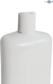 Dávkovač na mýdlo 400 ml bílý s bílým DISC TOP LIMA