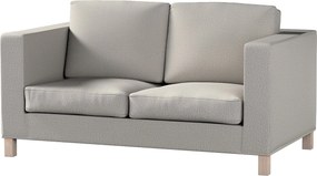 Potah na pohovku IKEA Karlanda 2-místná, krátký barva šedá látka pletený vzor