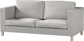 Potah na pohovku IKEA Karlanda rozkládací, krátký barva šedá látka pletený vzor