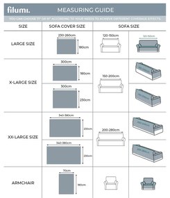 Tmavě šedý 2místný potah na pohovku Talo – Filumi