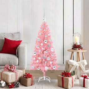 Vánoční stromeček Růžová 120 cm PVC 3396412