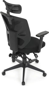 Ergonomická kancelářská židle EVRON - černá síťovina