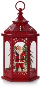 Markslöjd | Markslöjd 704975 - LED Vánoční dekorace ROLF LED/3xAA lucerna červená | ML0883
