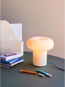Světle zelená skleněná stolní lampa (výška 22 cm) Hues – Hübsch