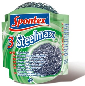Drátěnka Steelmax - 3 ks Spontex