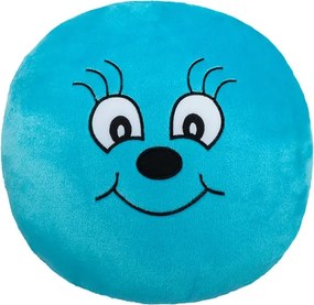 Bellatex Polštářek Kulička 35 cm, (průměr) Modrá