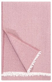 Vlněná deka Sara 140x180, růžová