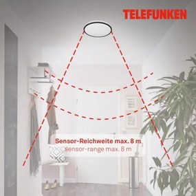 Telefunken 318305TF - LED Koupelnové stropní svítidlo LED/16W/230V pr. 28 cm