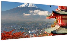 Hora Fuji - moderní obraz (100x40cm)