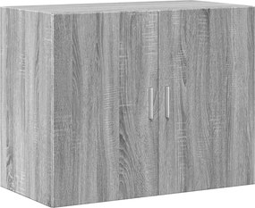 Skříň highboard šedá sonoma 80 x 42,5 x 249 cm kompozitní dřevo 3281369