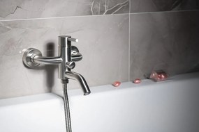 Sapho Sapho, MINIMAL podomítková sprchová baterie, 1 výstup, nerez mat, MI041