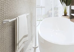 Hansgrohe AddStoris, držák na ručník, matná bílá, HAN-41747700