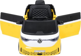 Elektrické autíčko Volkswagen ID BUZZ žluté