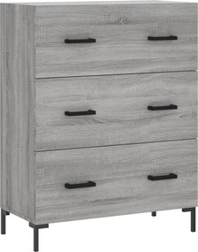 Skříň highboard šedá sonoma 69,5 x 34 x 180 cm kompozitní dřevo 3198407
