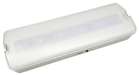 ACA Lighting LED nouzové svítidlo HAPES 4W/230V/6000K/200Lm/IP20/3h Ni-Cd 3,6V/1,8Ah