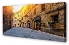 Obrazy na plátně Italy Street budovy 140x70 cm