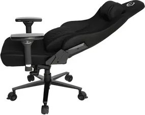 ULTRADESK Herní křeslo Throne černá / textil / 4D področky / 140 kg /