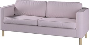 Potah na pohovku Pärup pro 3 místa barva růžová látka pletený vzor