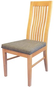 Jídelní židle LAURA, látka SH21 (buk)