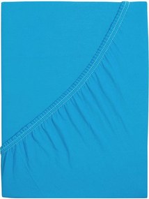 B.E.S. - Petrovice, s.r.o. Prostěradlo JERSEY dětské - Modrý tyrkys 70 x 140