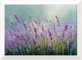 Tištěný obraz s rámem 75x56 cm Lavender – Styler