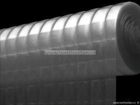 Fatra Ubrus PVC průhledný 0009D106,vyrážená kostička, š.130cm (metráž)