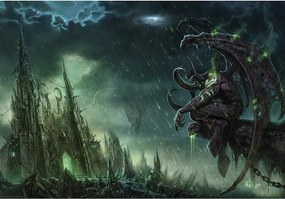 Plakát, Obraz - World of Warcraft - Illidan Stormrage
