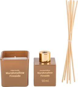 Livarno® Vonná svíčka a vůně do interiéru, 50 ml (hnědá)