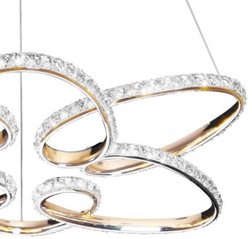 Toolight Závěsné LED osvětlení Urban B4 G001-CP zlaté