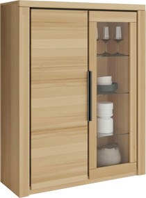 XXXLutz VITRÍNA, buk, barvy buku, 108,4/141/40 cm Livetastic - Kredence a vitríny - 001427000203