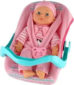 TEDDIES Panenka miminko / 30 cm / nosítko a dudlík v balení / 2 barvy