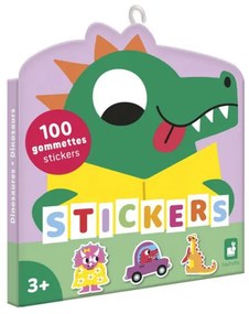 Janod Stickers Samolepky Dinosauři 100ks 3+