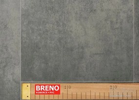 Breno PVC CARBONTEX Challenger 577 – tmavě šedá dlažba, šíře 300 cm