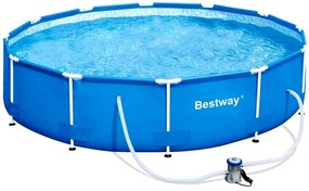 Nadzemní bazén Bestway 56062 366 x 76 cm s konstrukcí + filtrace