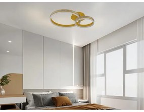 LED Stmívatelný přisazený lustr LED/110W/230V 3000-6500K + dálkové ovládání