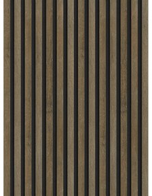 Mexen Lam-F nástěnné akustické lamely 275 x 31,5 cm, plsť 6 mm, Dub Espresso - S105-275317-2812-065