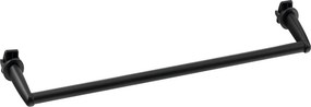 Aqualine Aqualine, Sušák ručníků na topná tělesa 46cm, rovný, černá mat, IDR-50B