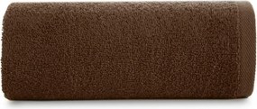 Ručník Smooth 2 50x90 37 hnědý 500 g/m2 froté Eurofirany