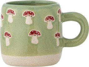 Zelený dětský hrnek z kameniny 110 ml Millie – Bloomingville Mini