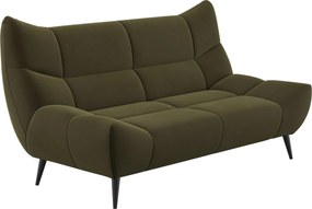 XXXLutz DVOUMÍSTNÁ POHOVKA, textil, olivově zelená Xora - Pohovky - 002961006506