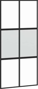Posuvné dveře s kováním 102,5x205 cm tvrzeného sklo a hliník 3332976