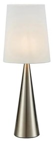 Markslöjd | Markslöjd 108624 - Stolní lampa CONUS 1xE14/40W/230V bílá/matný chrom | ML1273