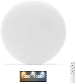 Aigostar B.V. Aigostar - LED Koupelnové stropní svítidlo LED/18W/230V 3000-6000K IP54 + DO AI0670