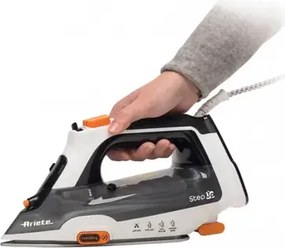 Ariete Step Up šedá/černá / Napařovací žehlička / 2400 W / suché i par