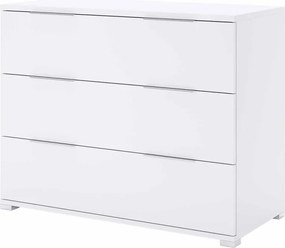 Komoda 3šx Super Mat Bílá Barton